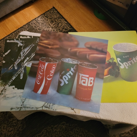 Coca Cola | Other | Vintage Plastic Cocacola Sprite Tab Cafe 7 ...